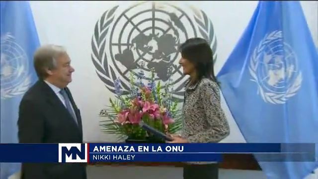 Nueva embajadora de EE.UU ante la ONU amenazó a aquellos que no les ... Nueva embajadora de EE.UU ante la ONU amenazó a aquellos que no les ...
