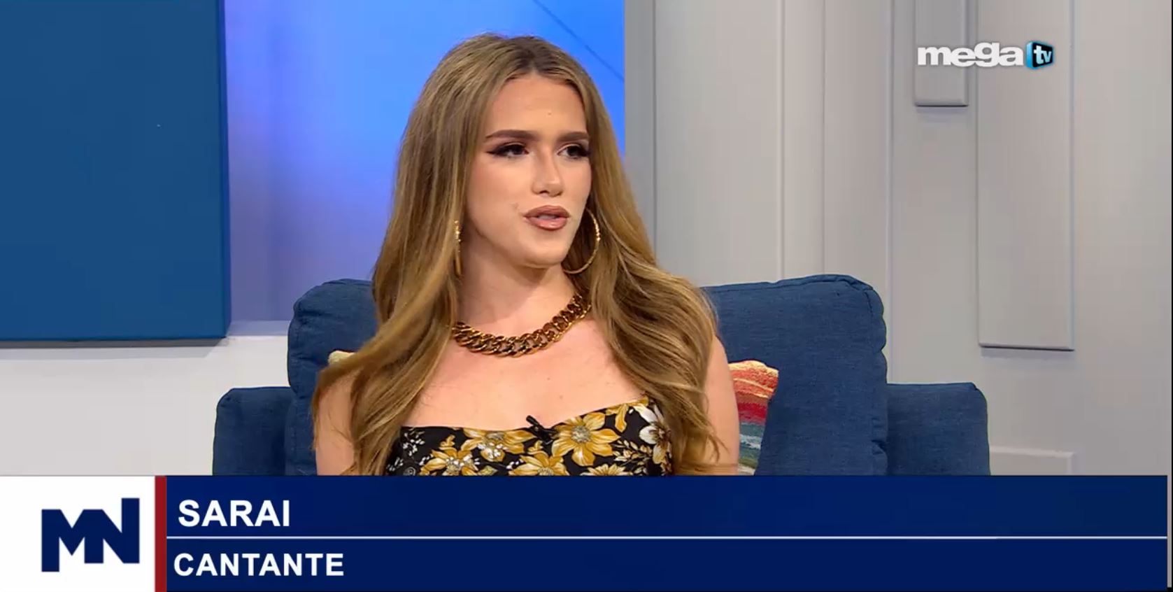 En exclusiva con la cantante Sarai • Mega TV