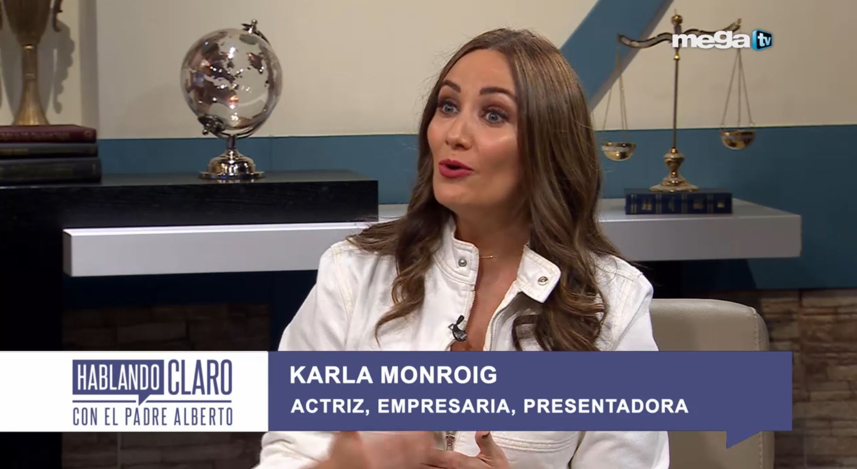 Hablando claro con el padre Alberto 10-11-21 con la actriz, empresaria ...