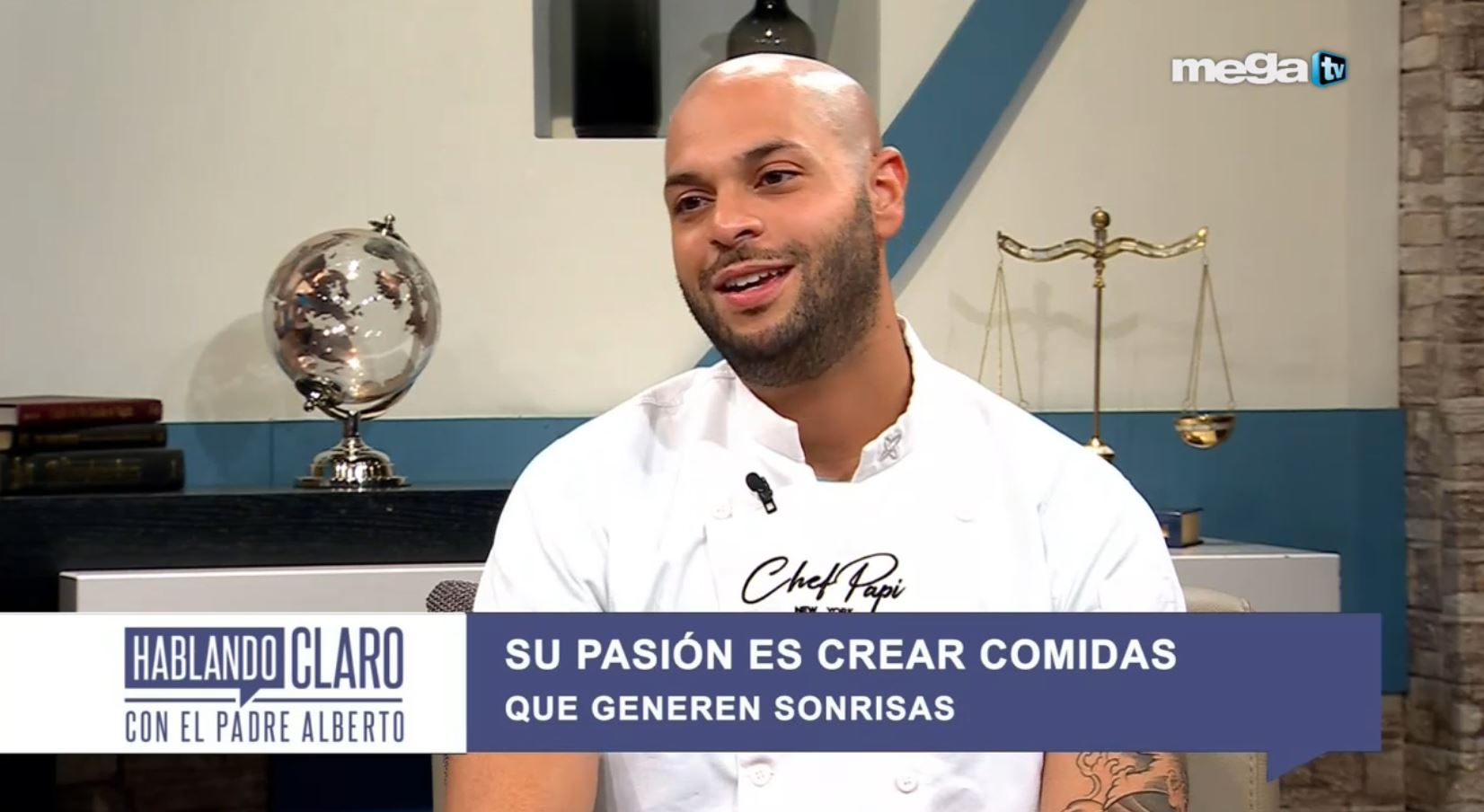 El Chef Papi, su pasión es crear comidas que generen sonrisas • Mega TV