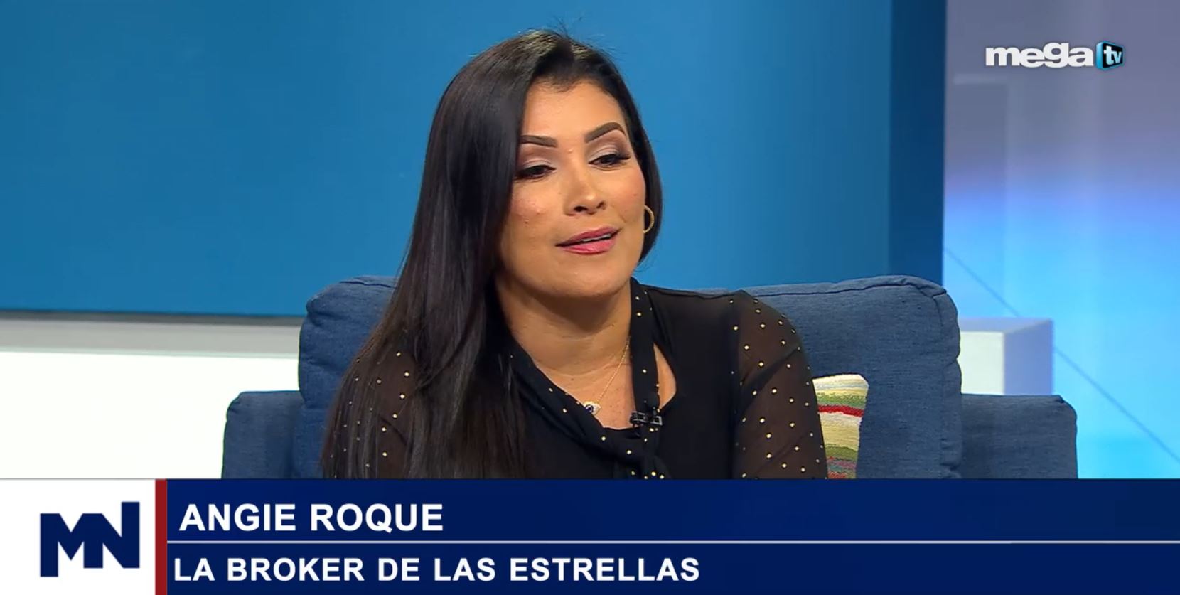 En exclusiva con Angie Roque, la Broker de las estrellas • Mega TV