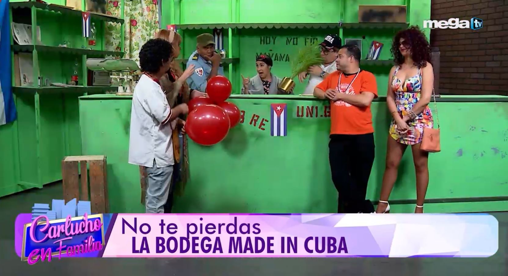 Carlucho en Familia 06-01-23 La bodega made in Cuba • Mega TV
