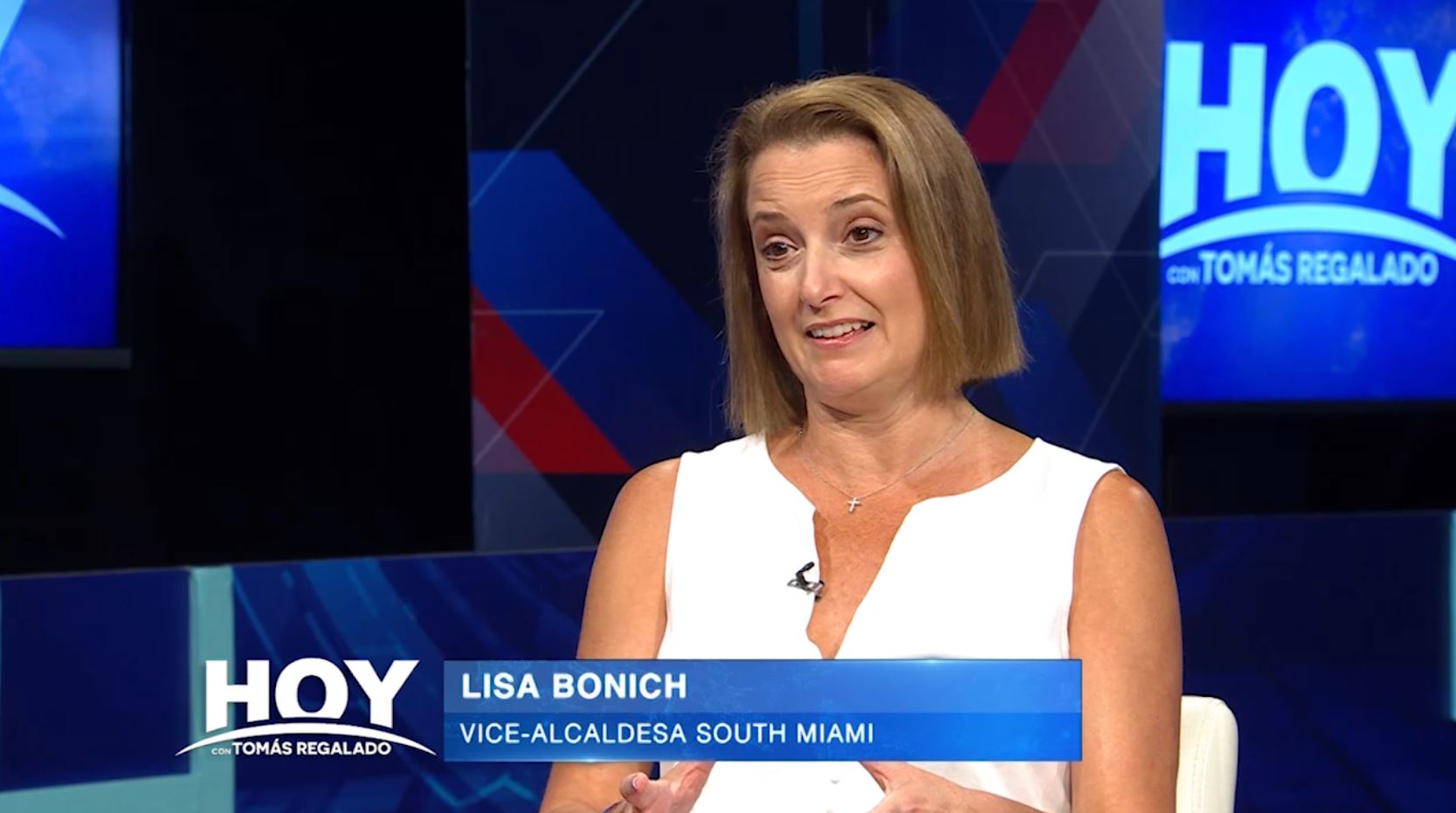 Hoy con Tomás Regalado 07-01-23 entrevista a Lisa Bonich, Vice-alcaldesa de South Miami • Mega TV