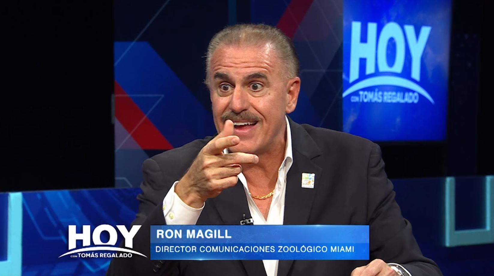 Hoy con Tomás Regalado 11-05-23 entrevista a Ron Magill, Director de comunicaciones del ...