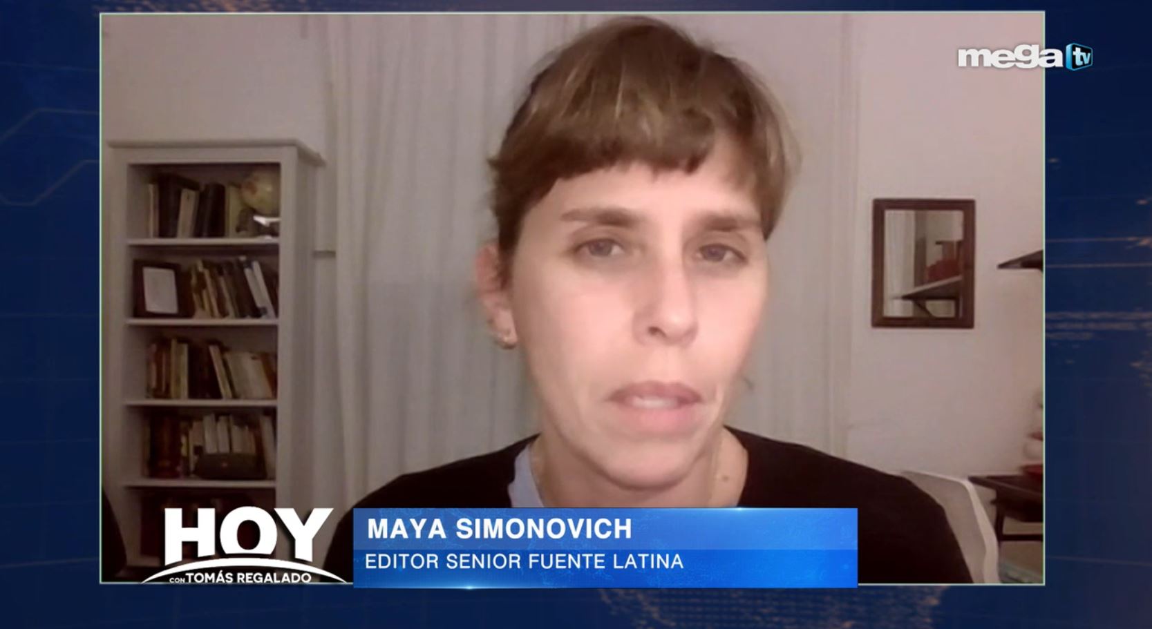 Hoy con Tomás Regalado 02-10-24 entrevista a Maya Simonovich, Editor ...