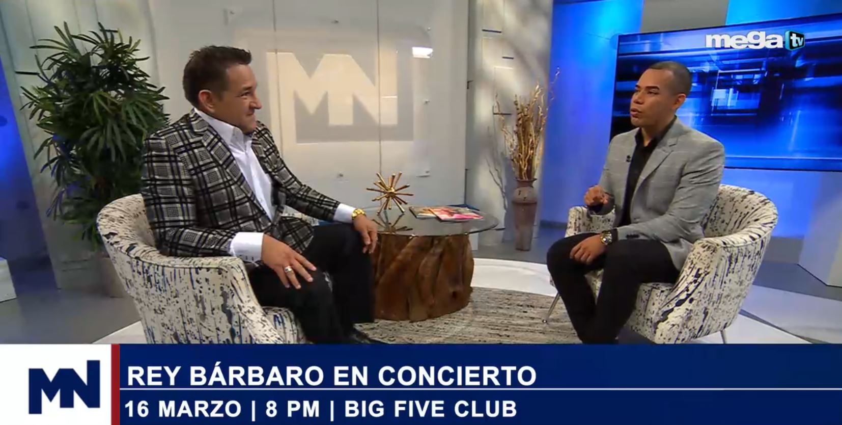 Entretenimiento y farándula 03-04-24 Rey Bárbaro en concierto • Mega TV