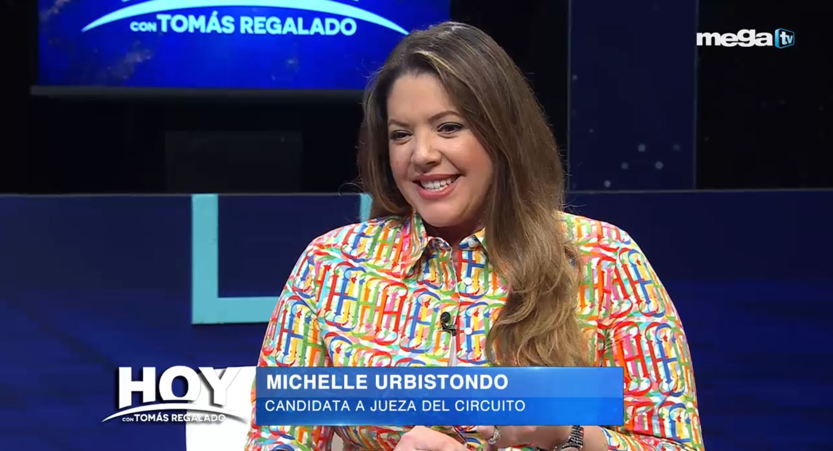 Hoy con Tomás Regalado 04-13-24 entrevista a Michelle Urbistondo ...