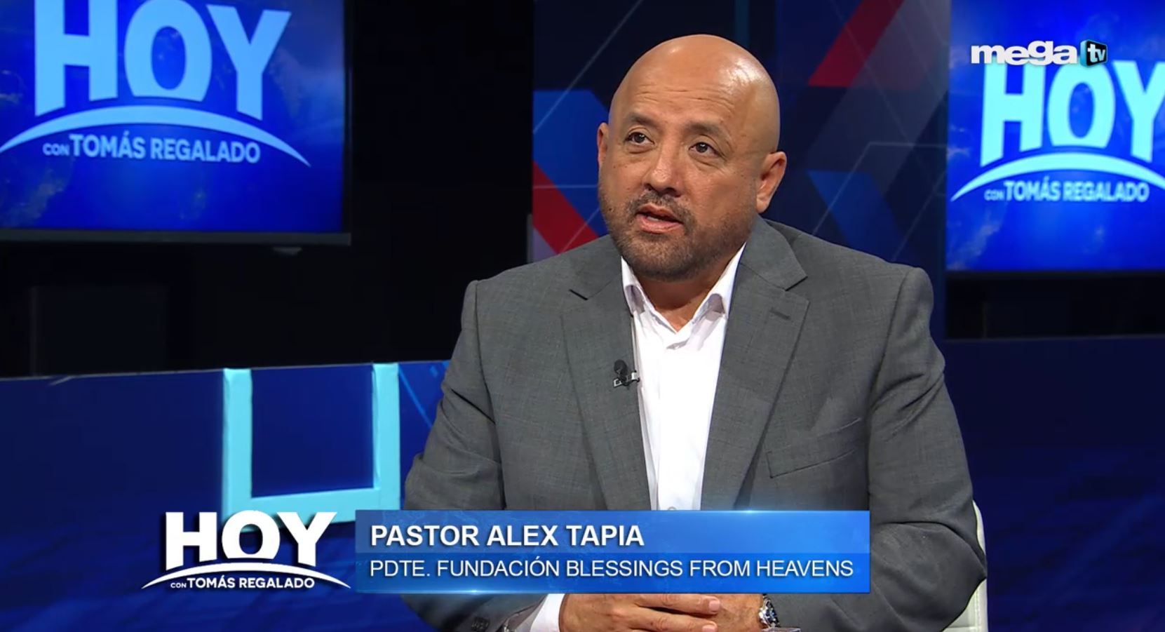 Hoy con Tomás Regalado 04-13-24 entrevista al Pastor, Alex Tapia, Pdte ...