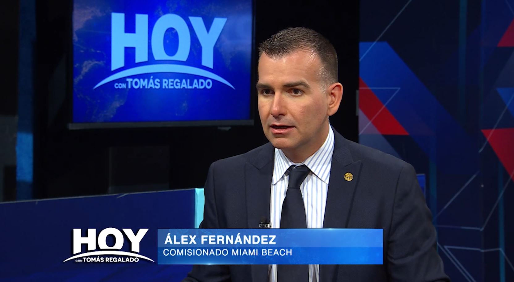 Hoy con Tomás Regalado 05-18-24 entrevista a Álex Fernández ...