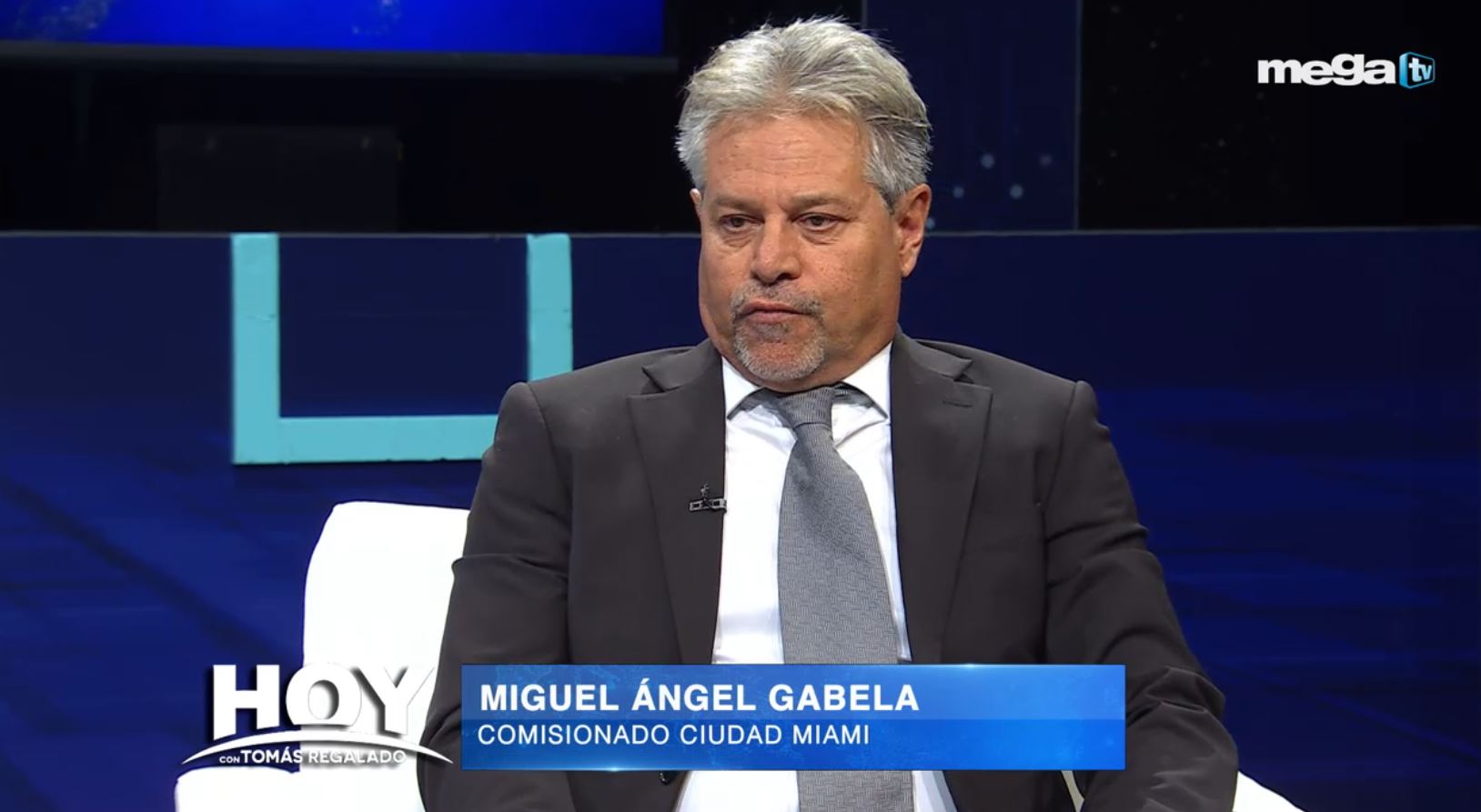HOY CON TOMÁS REGALADO 05-05-24 ENTREVISTA A MIGUEL ÁNGEL GABELA, COMISIONADO CIUDAD MIAMI • Mega TV