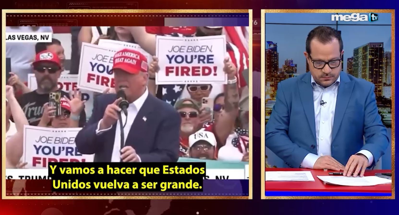 Sánchez Grass en América 06-10-24 "Y vamos a hacer que EE.UU. vuelva a ...