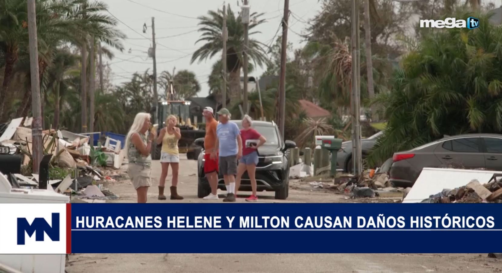 Polémica en Florida 10-17-24 Huracanes Helene y Milton causan daños ...