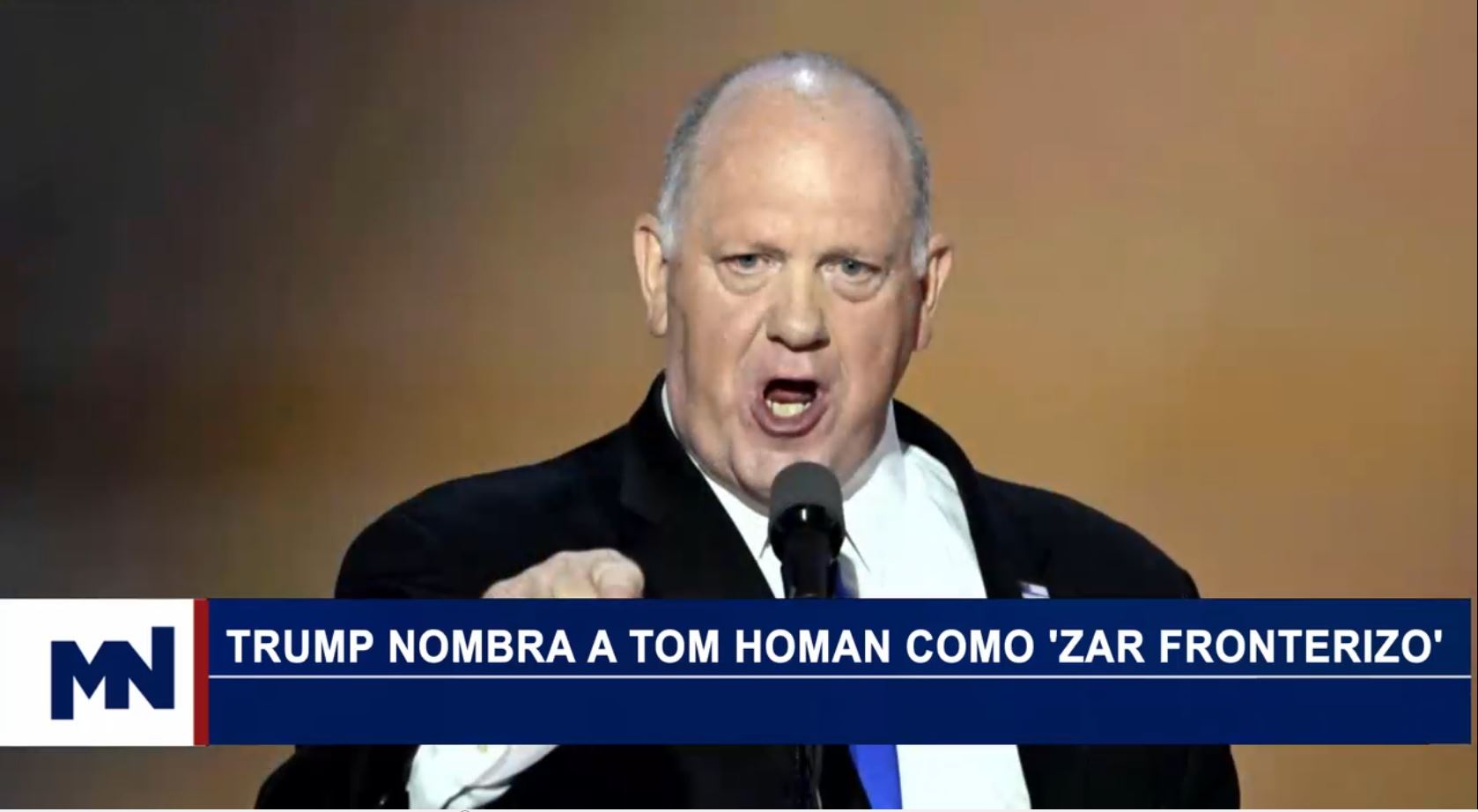 Nacionales 11-11-24 Trump nombra a Tom Homan como 'Zar Fronterizo ...